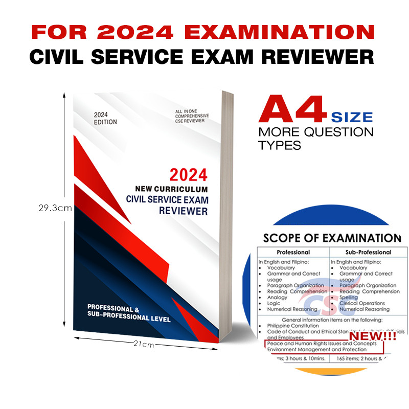 Civil Service Exam Reviewer For 2024 Examination CSE Reviewer ...