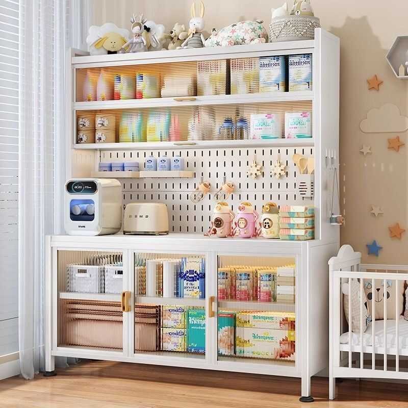 ☑♥ Formaldehyde-Free Sideboard Iron Ar Pegboard Supplies Baby Food Prep ...