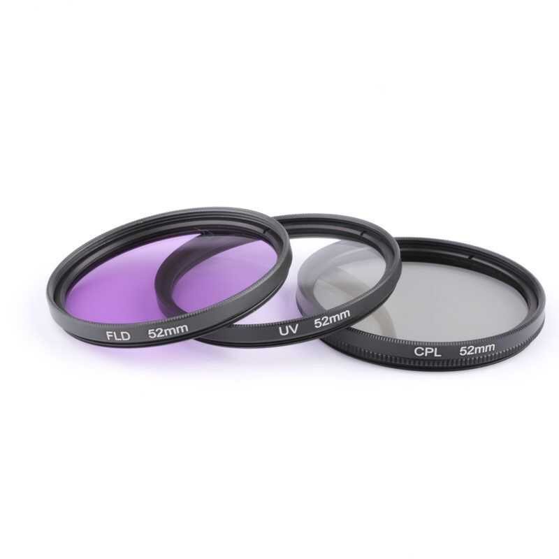SLR Camera Filter Set Protective Filter Cpl Polarizer Fld Fluorescent ...