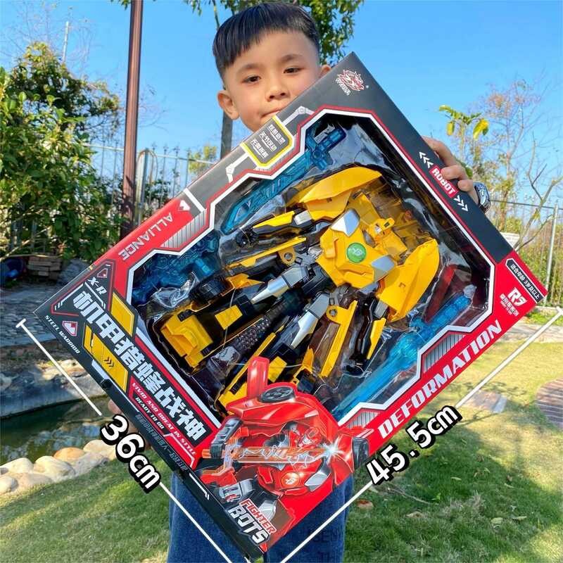 Ae 6F Transformers Bumblebee Optimus Prime Robot Transforming Autobot King Kong Boys Toy ...