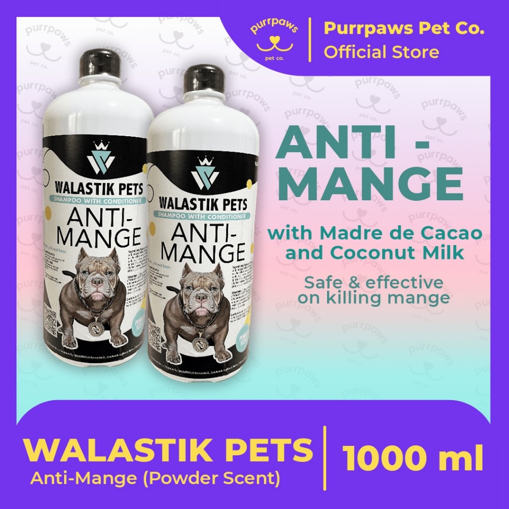 WALASTIK PETS Shampoo with Conditioner (1000 ml) (3 variants) | Shopee ...