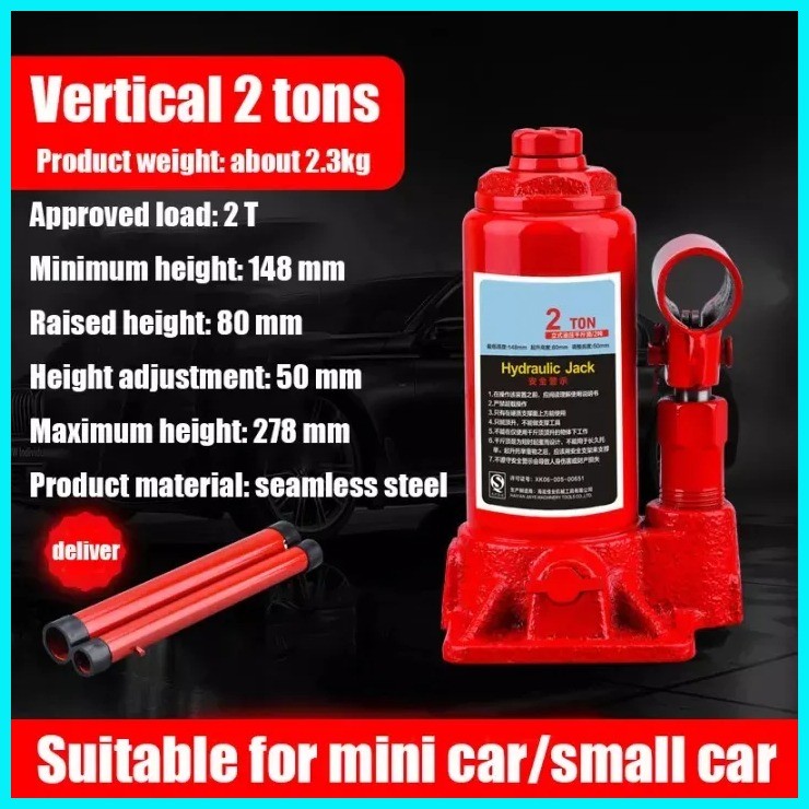 Hydraulic Jack For Car 2/5/10Tons Heavy Duty Car Jack Bottle Jack ...