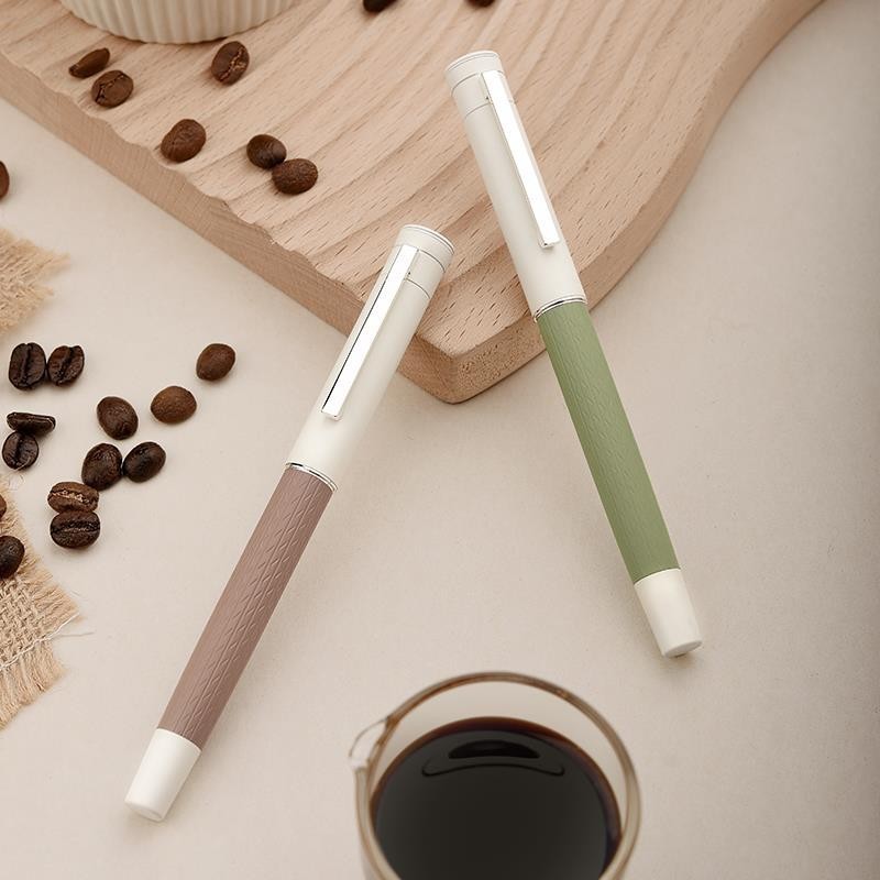 Hongdian Fountain Pen 1862 Retro Milk Tea Color Series Four Seasons Tea ...