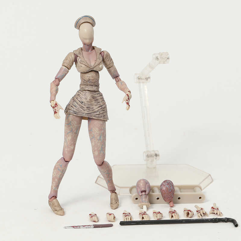 E9d Figma Sp-061 Silent Hill 2: Bubble Head Nurse/Red Pyramid Thing Non ...