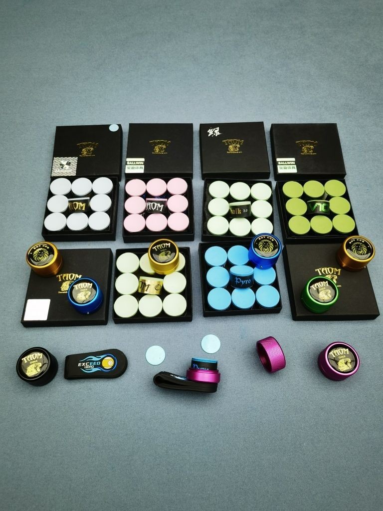 Taom Round Chocolate Powder Billiard Cue Gun Powder Chocolate Powder ...