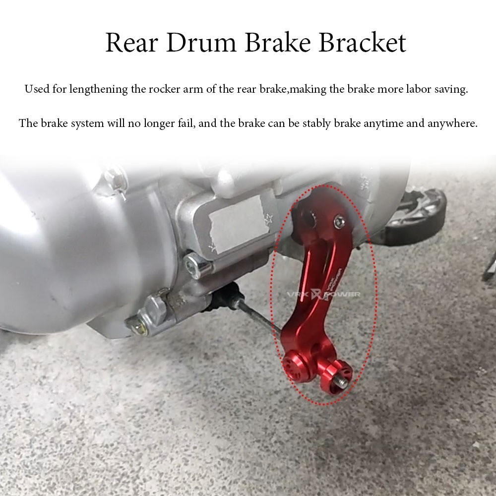 For Vespa Sprint Primavera LXV150 S125 Motorcycle Rear Brake Arm Rocker ...