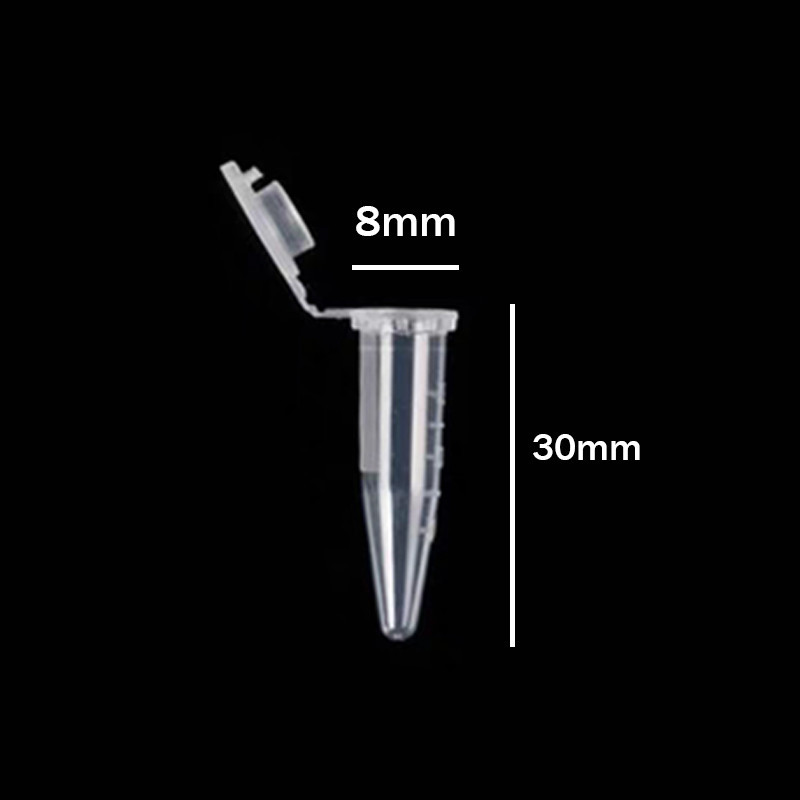 Microtubes PCR Tube 0.5ml 1000PCS Laboratory Centrifuge Tube ...