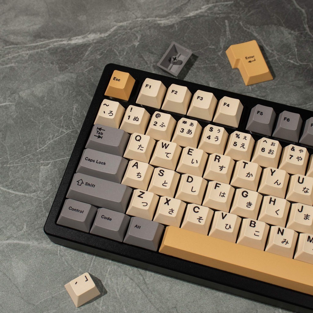 Desert Keycaps 1.7mm thickness Japanse Thai Chinese Russian English PBT ...
