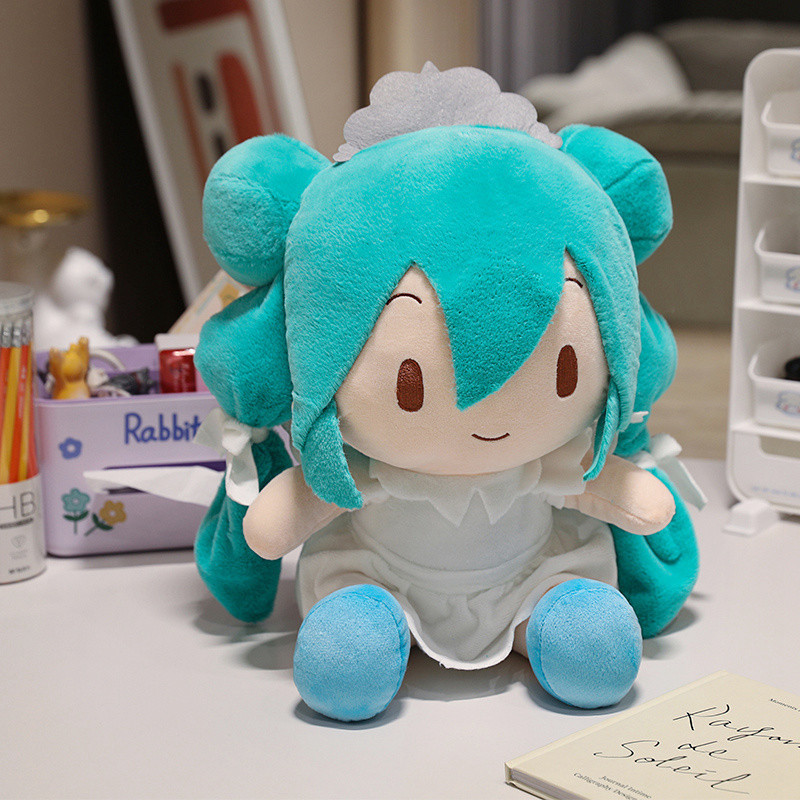 Kawaii Hatsune Miku Plush Doll Cute Fufu Virtual Idol Plush Toy ...