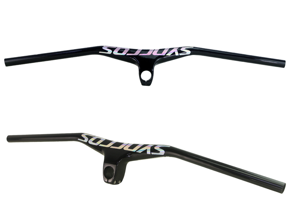 Syncros Chrome Logo Carbon Fiber Mountain And Stem 28.6mm -17Degree ...