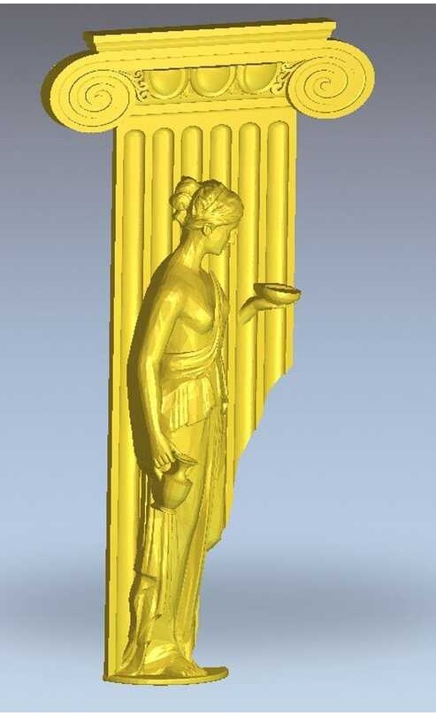 3d Model Relief For Cnc In Stl File Format Afina Mat Afa Shopee