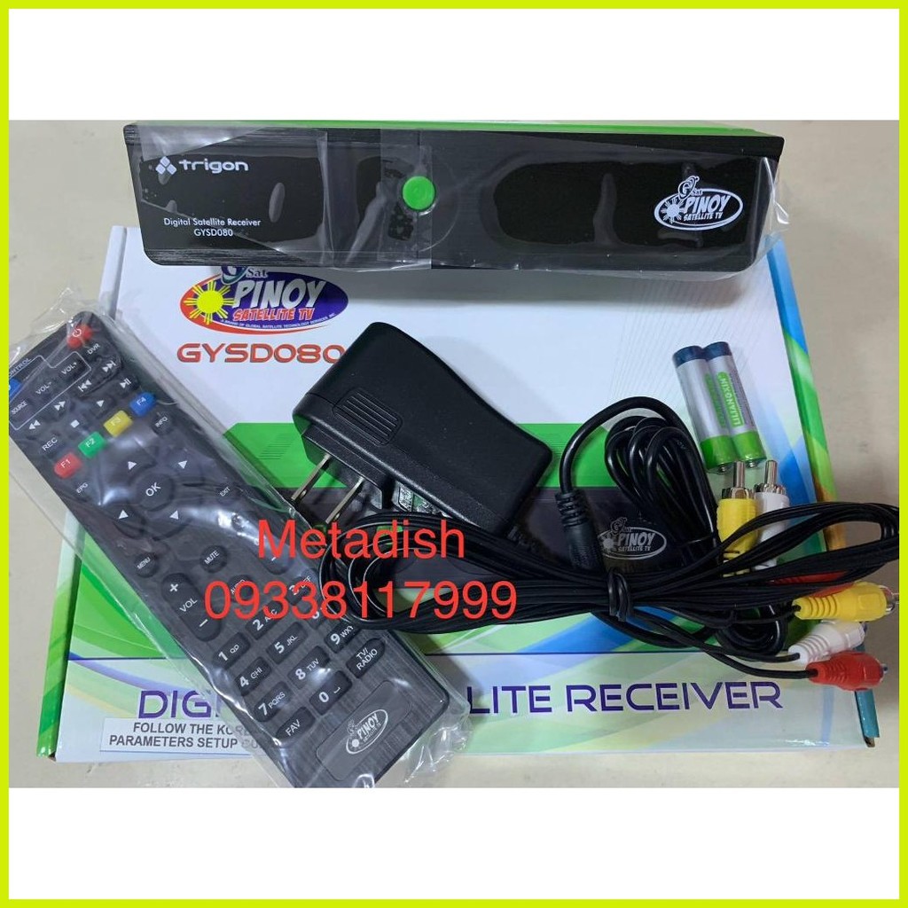 ⭐ Pinoy GSAT Free 2 months TV Receiver ( Need Satellite Dish Satlite ...