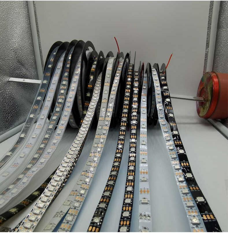 Strip WS2812B light Individually Addressable WS2812 Smart RGB Led pixel ...