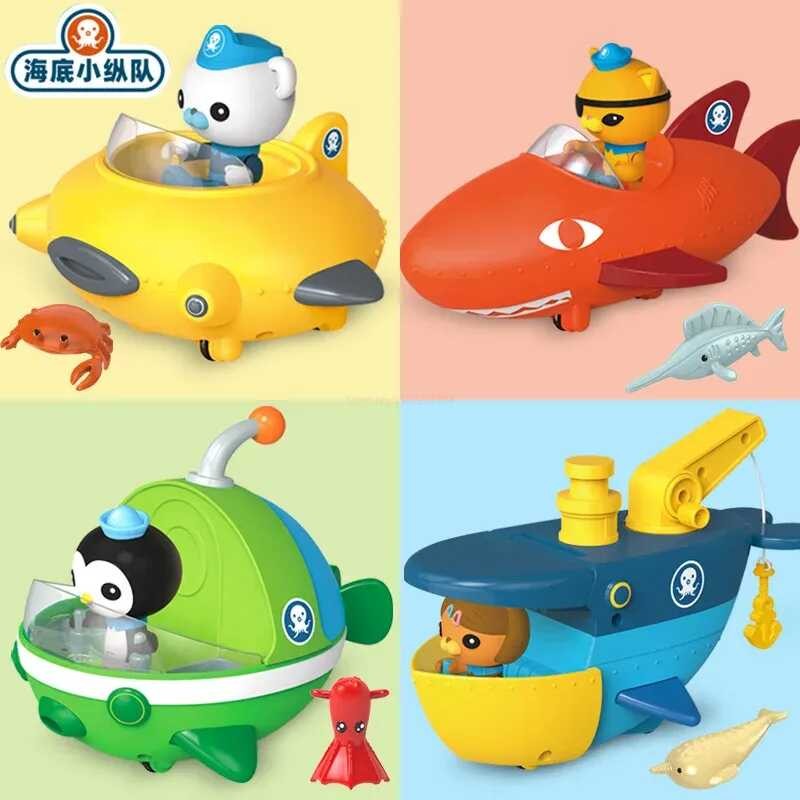 D Original Octonauts GUP Action Figure Model Set English Animation ...