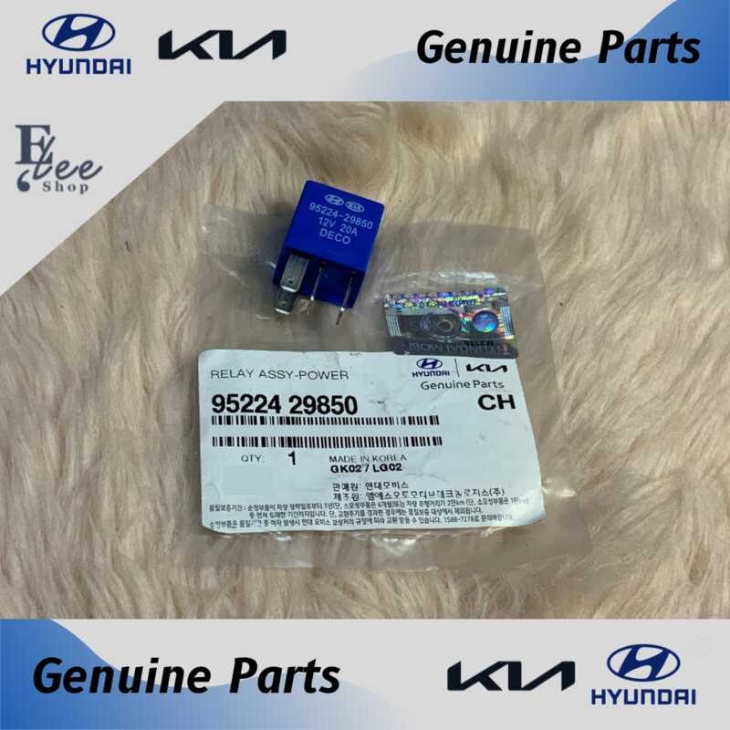 LY 12V RELAY POWER 20A 9522429850 Para Sa HYUNDAI At KIA | Shopee ...