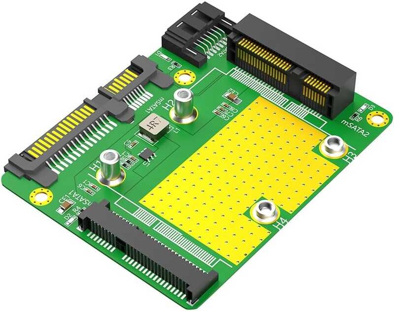 Version Mustpoint New mSATA SSD to Dual SATA3 Adapter | Shopee Philippines