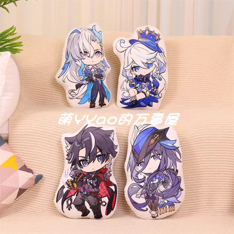 § Genshin Impact Neuvillette Wriothesley Furina Clorinde Navia Plush ...