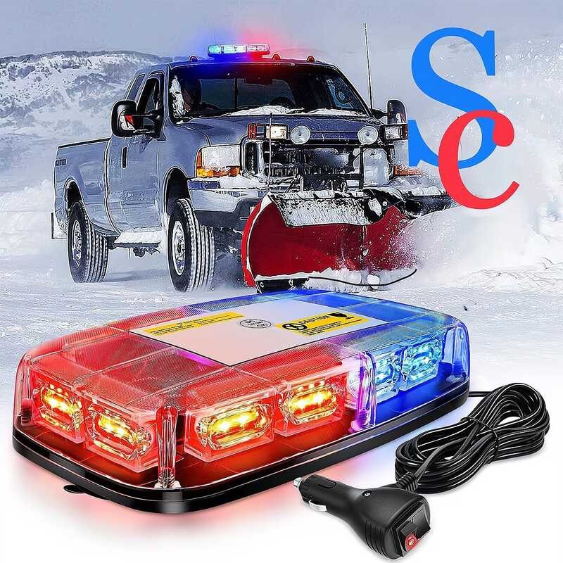Bright Super Car LED Ceig Red Blue Strobe Warning Emergency Patrol ...
