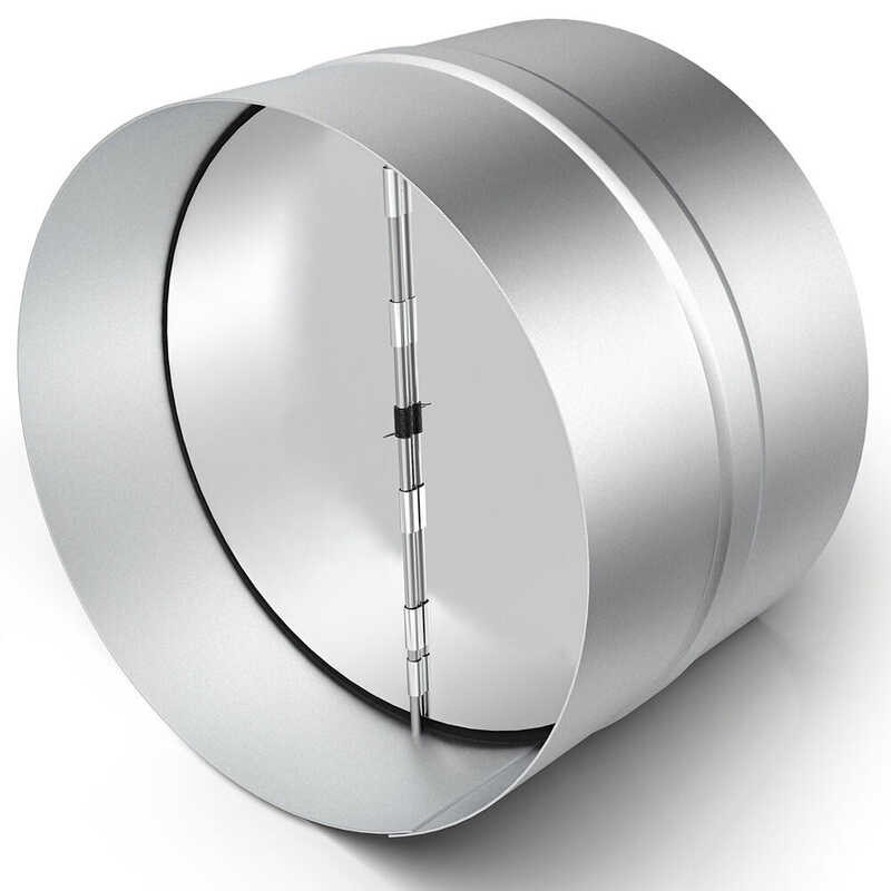 Hon&Guan 4/6/810 Inch Backdraft Damper, One-Way Airw Ducting Insert ...