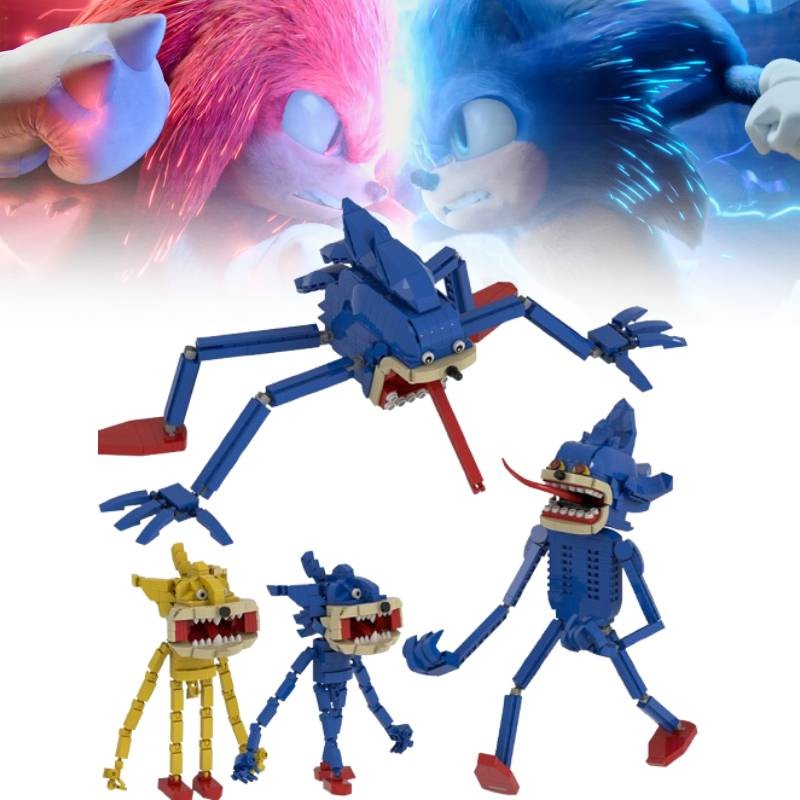 Unique Building Moc Blocks Toys With Shin Sonic Tapes Variants Of Sonic ...