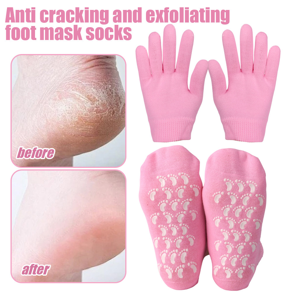 1Pair Practive Gel Moisturizing Foot Mask Socks - High Quality ...