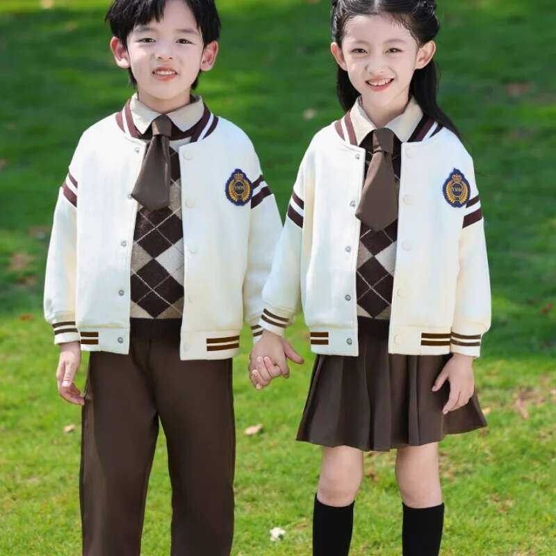 AA Elementary English Style School Kindergarten Uniform Set | Shopee ...