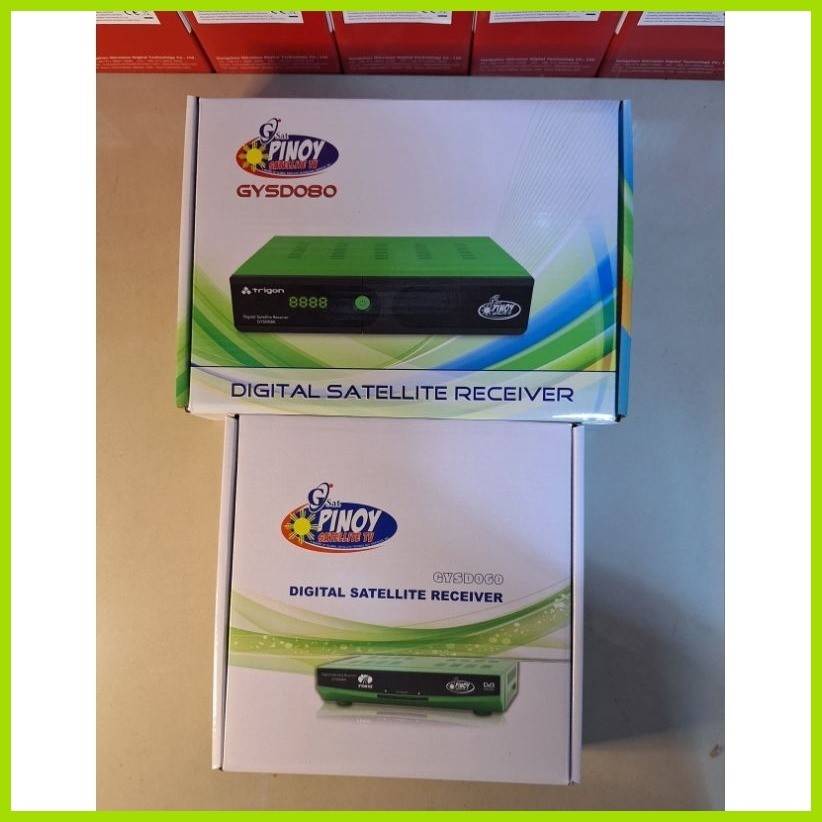 Pinoy GSAT Free 2 Months TV Receiver Complete Set Box ( Need Satellite ...