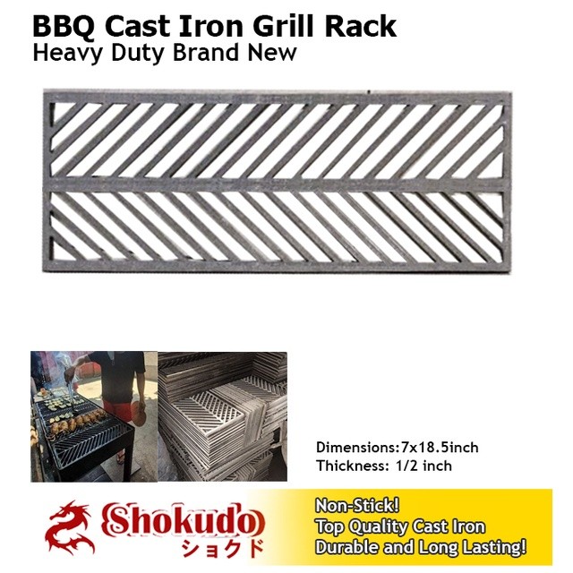 cast iron rack heavy duty bbq grate | Shopee Philippines