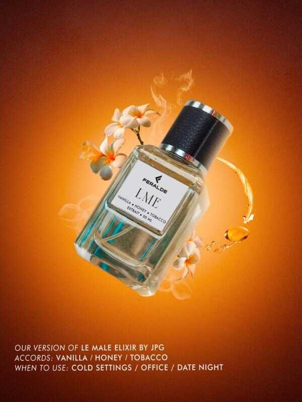 LME - EXTRAIT DE PARFUM BY FERALDE PERFUME (Le MALE Elixir) | Shopee ...