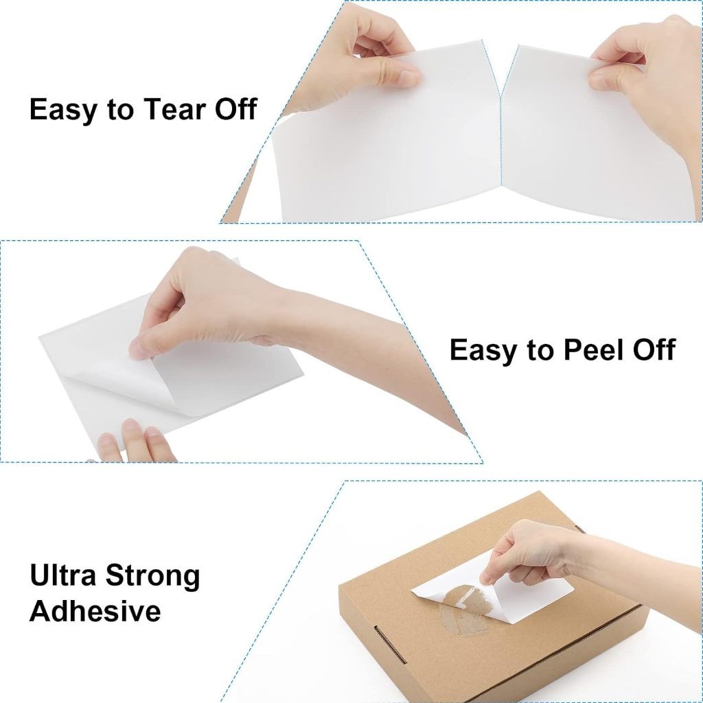 ♞VOZY Shopee Waybill Thermal Sticker Roll A6 350pcs Express Carrier ...
