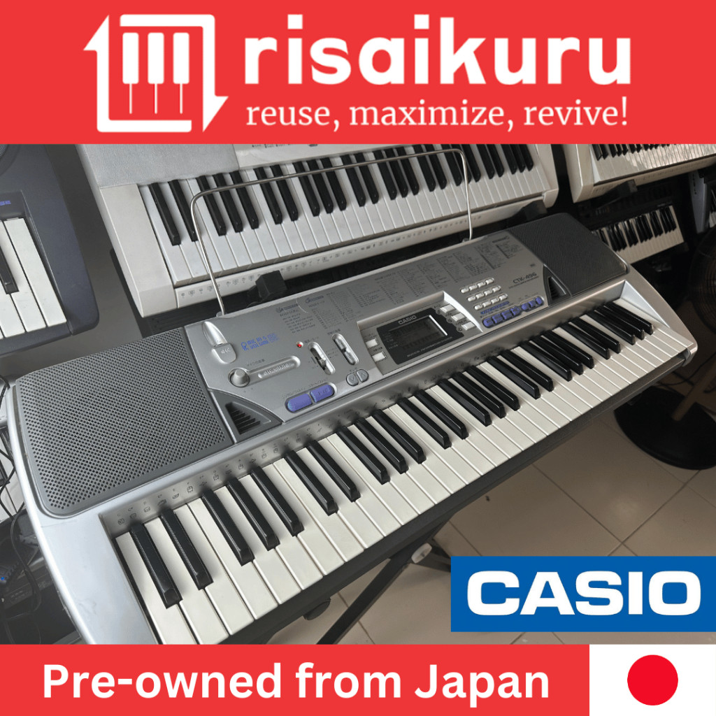 Casio CTK-496 61 Keys Electronic Piano Keyboard Organ Church Band ...