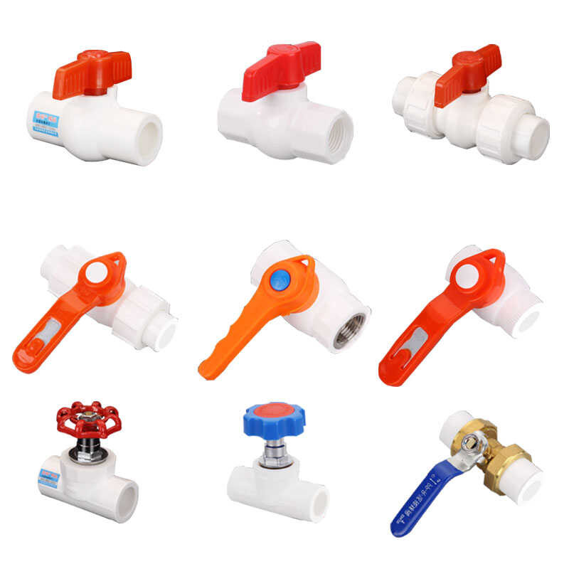 Switch PPR Valve Valve PPR Water Pipe Fittings Ball Valve Stop Valve ...