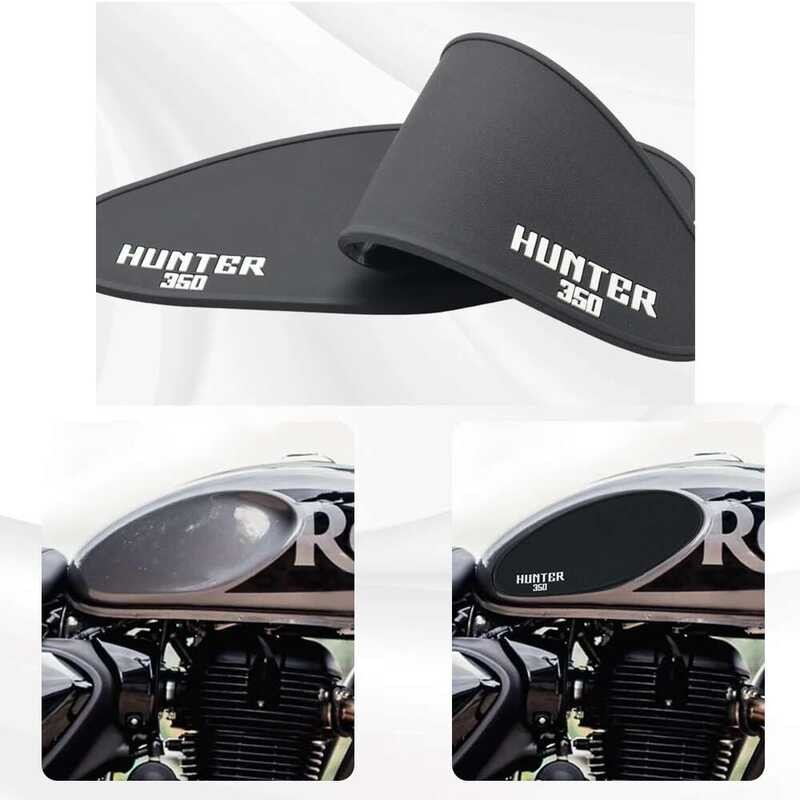 A NEW Gas Fuel Rubber Sticker Protector Knee Tank Pad Decal For Royal ...