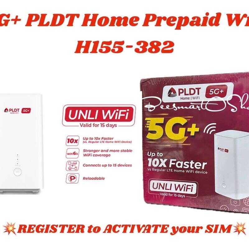 PLDT Home Wifi 5G+ H155-382/ H153-381 | Shopee Philippines