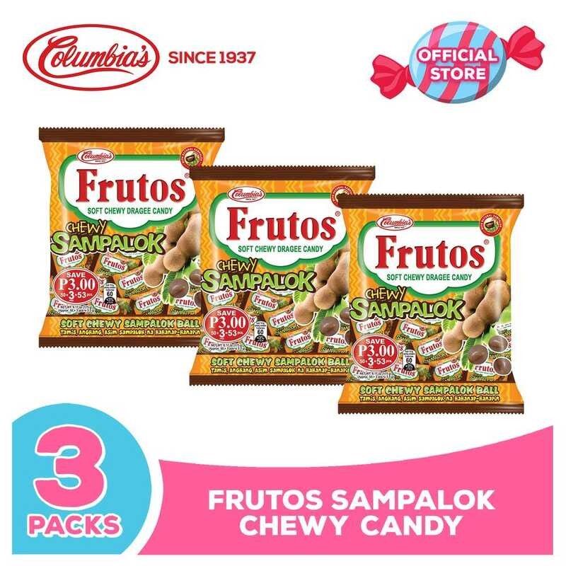 Columbia Candies: Frutos Sampalok Chewy Candy Bundle Of 3 4C | Shopee ...