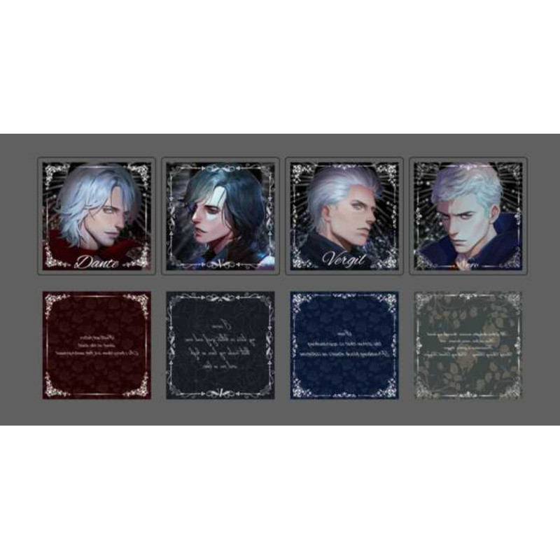 DMC Fan Merchandise Devil May Cry 5 Vergil New V Nero Dante Acrylic ...