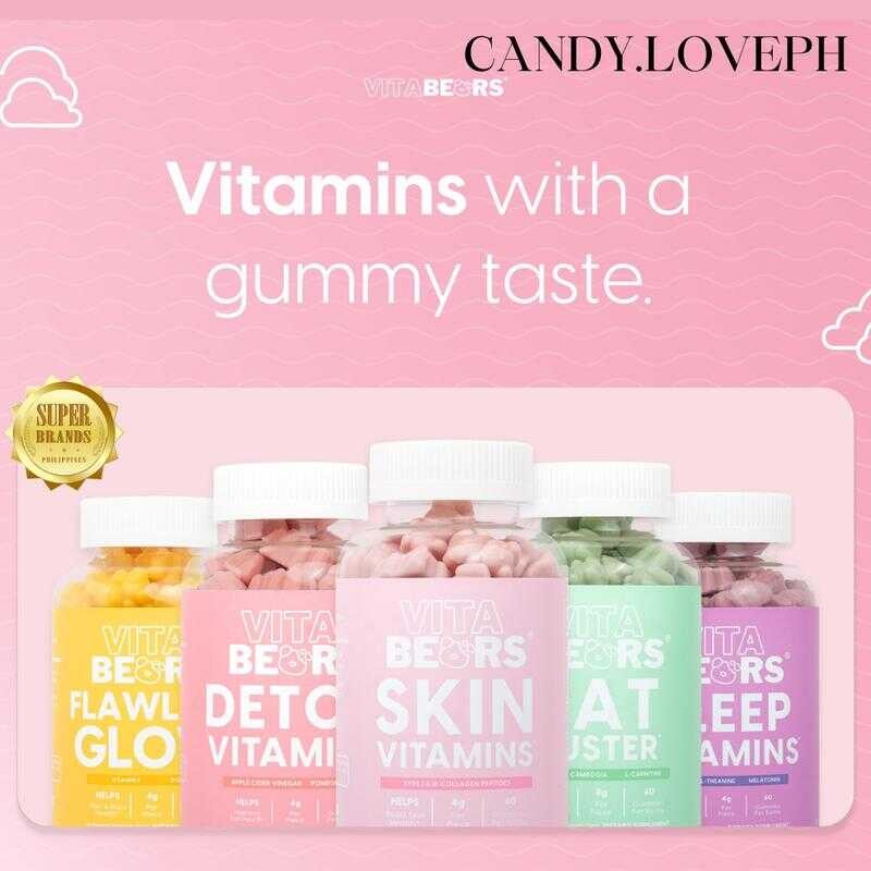 VITABEARS Skin, FLAWLESS Glow, Detox, SLEEP VITAMINS & AND SUPPLEMENT ...