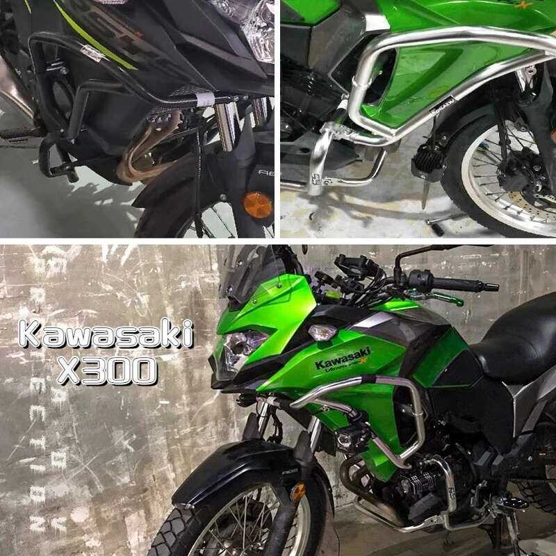 A A Motorcycle Bumpers Frame Crash Bar Protection Stunt Cage Guard Anti ...