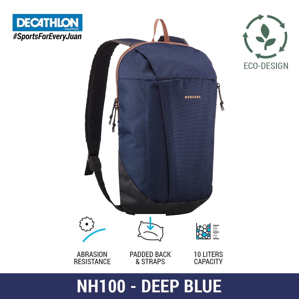 Decathlon Quechua NH100 Hiking Backpack 10 Litre | Shopee Philippines