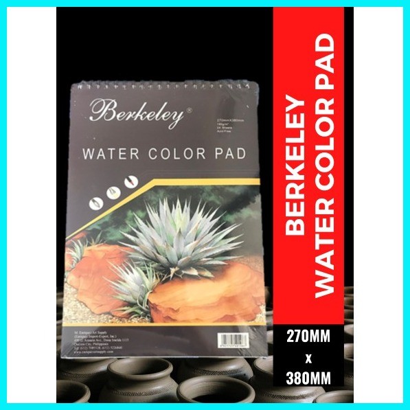 Berkeley Watercolor Pad 24 Sheets (Water Color, 180 gsm, Acid Free ...