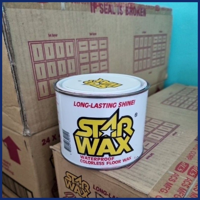 ∵ STAR WAX WATERPROOF FLOOR WAX COLORLESS ( 450g grams ) STARWAX | Shopee Philippines