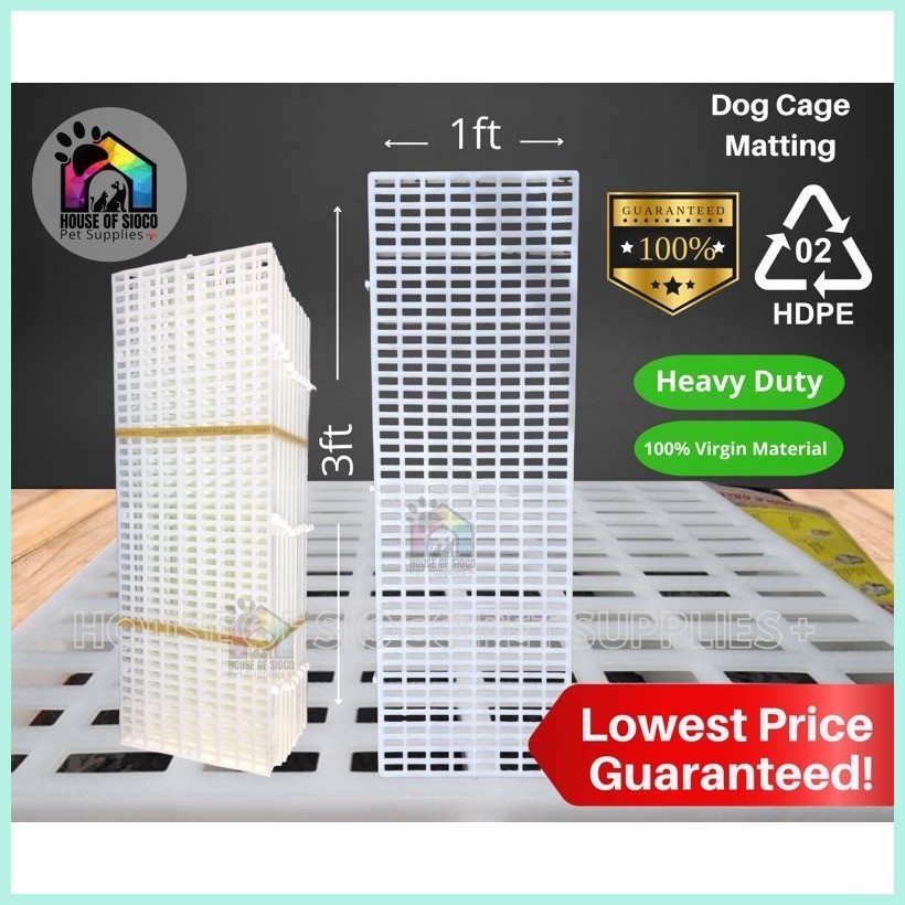 Dog Cage Heavy Duty Plastic Matting (1x3ft) | Shopee Philippines