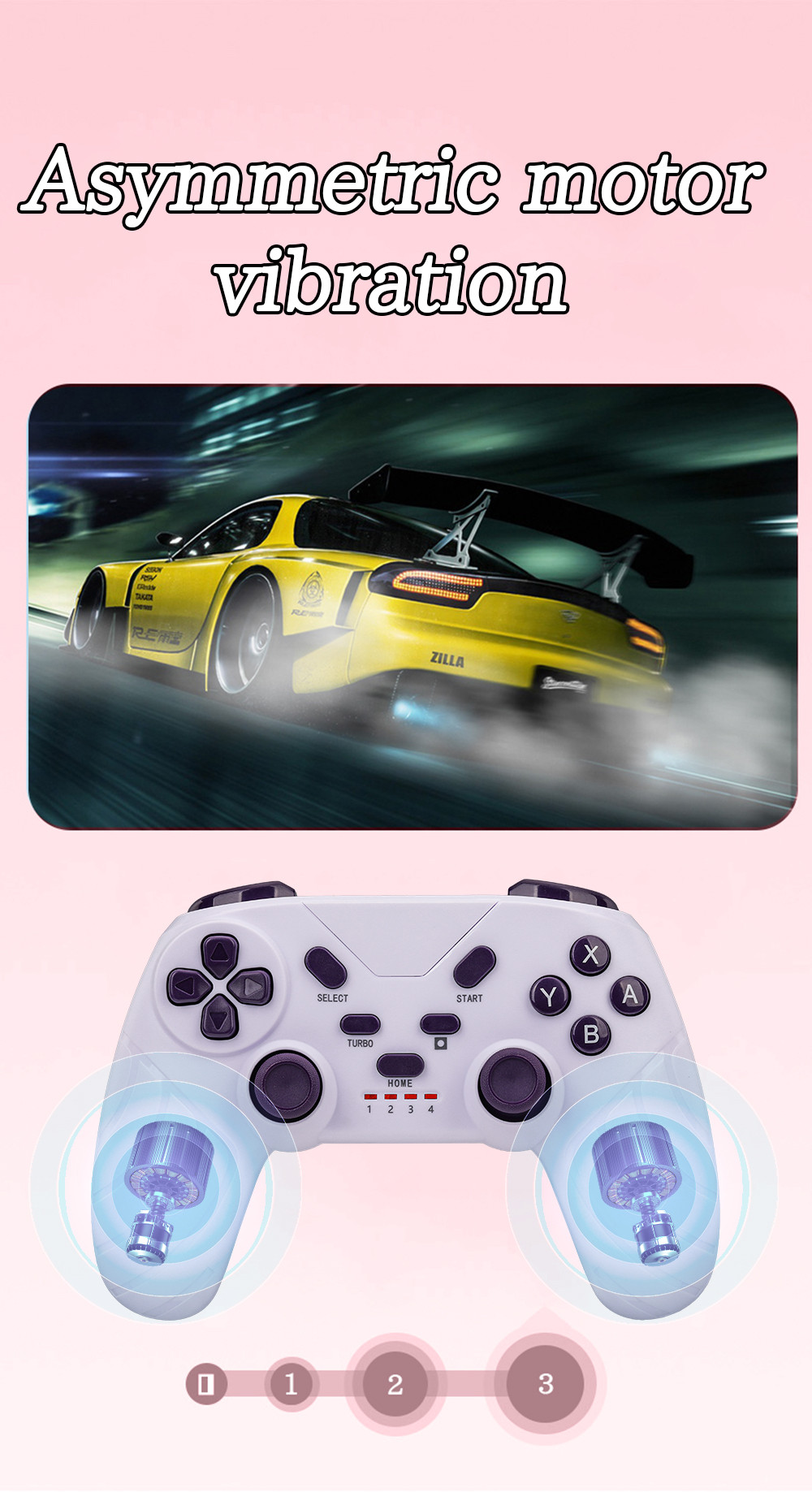 X6 Wireless Controller for Android, iOS, PS4, PS3, Nintendo Switch ...