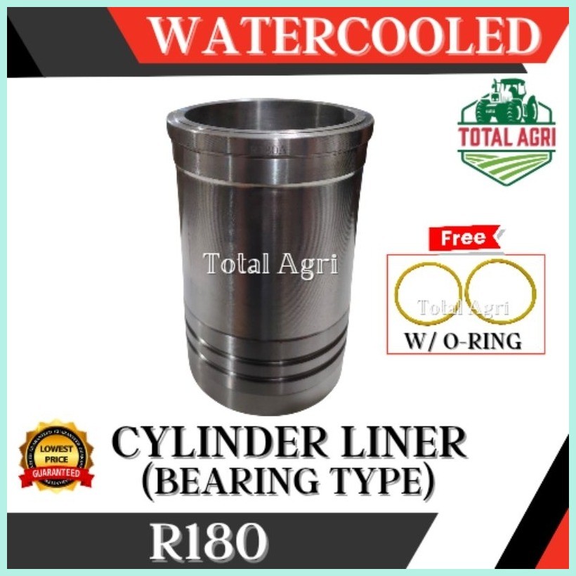 Cylinder Liner With O-Ring (Bearing Type) R180 Watercooled Diesel ...