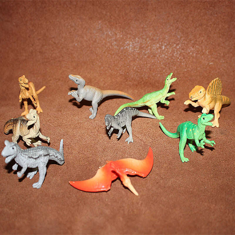 Safari Artificial Animal Model Plastic Toy Scene Ornaments Early ...