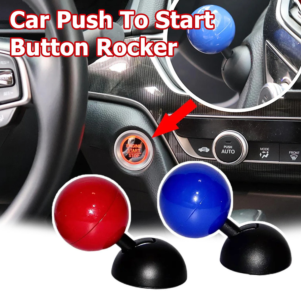 Car Start Button With One Click Decor Stickerall Ball Club Style Car ...