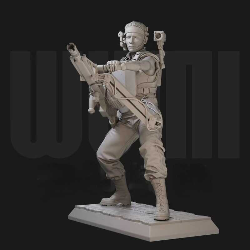 26F 1/24 Scale Resin Figure Assembly Model Kit Female Special Forces ...