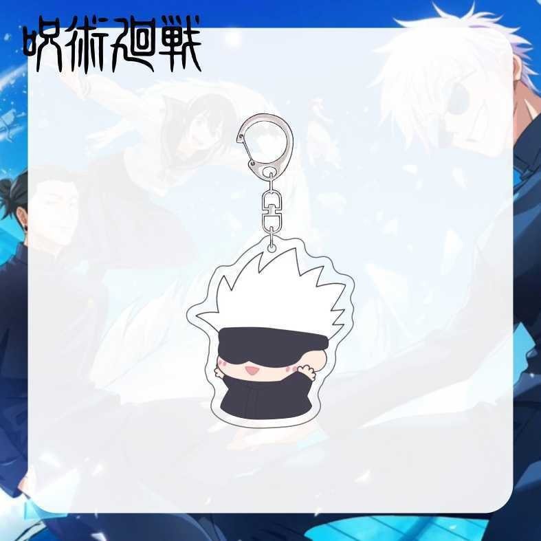 Jujutsu Kaisen Anime Cute Key Chain Gojo Yuji Sukuna Nobara Megumi Cute ...