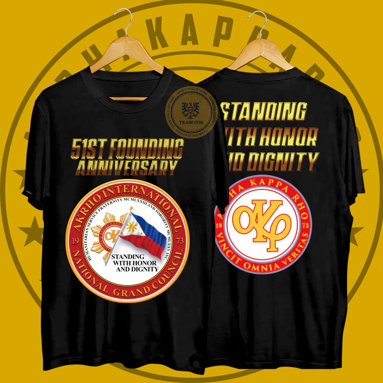 AKP 1973 Alpha Kappa Rho v104 skeptron 51th Anniversary universal AKRHO ...