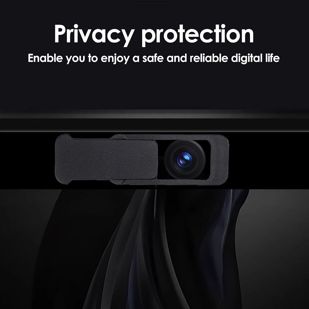 3/5 Pcs Convenient Pasted Type Camera Peep-proof Plastic Slide Cover ...
